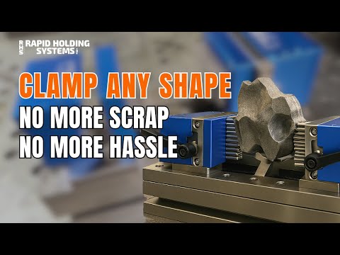 Stop Scrapping Weird Parts: Meet the Flexible Vise Built for Complex Shapes!