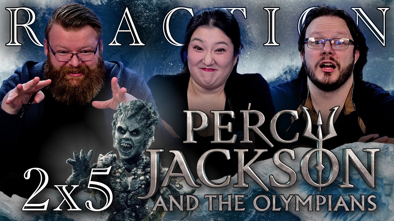 Percy Jackson and the Olympians 2x5 REACTION!! 