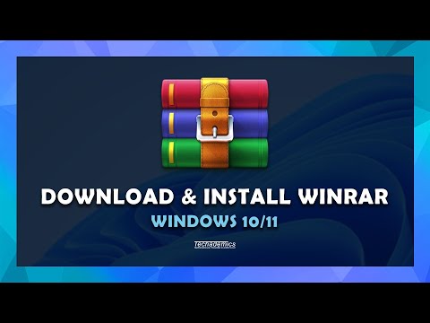 How To: Download and Install WinRAR On Windows 10/11 | (Tutorial)