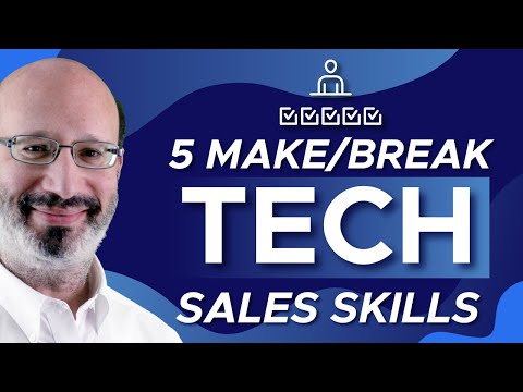 Technology Sales Jobs and the 5 Skills that Can Make/Break Your Career (Screencast)