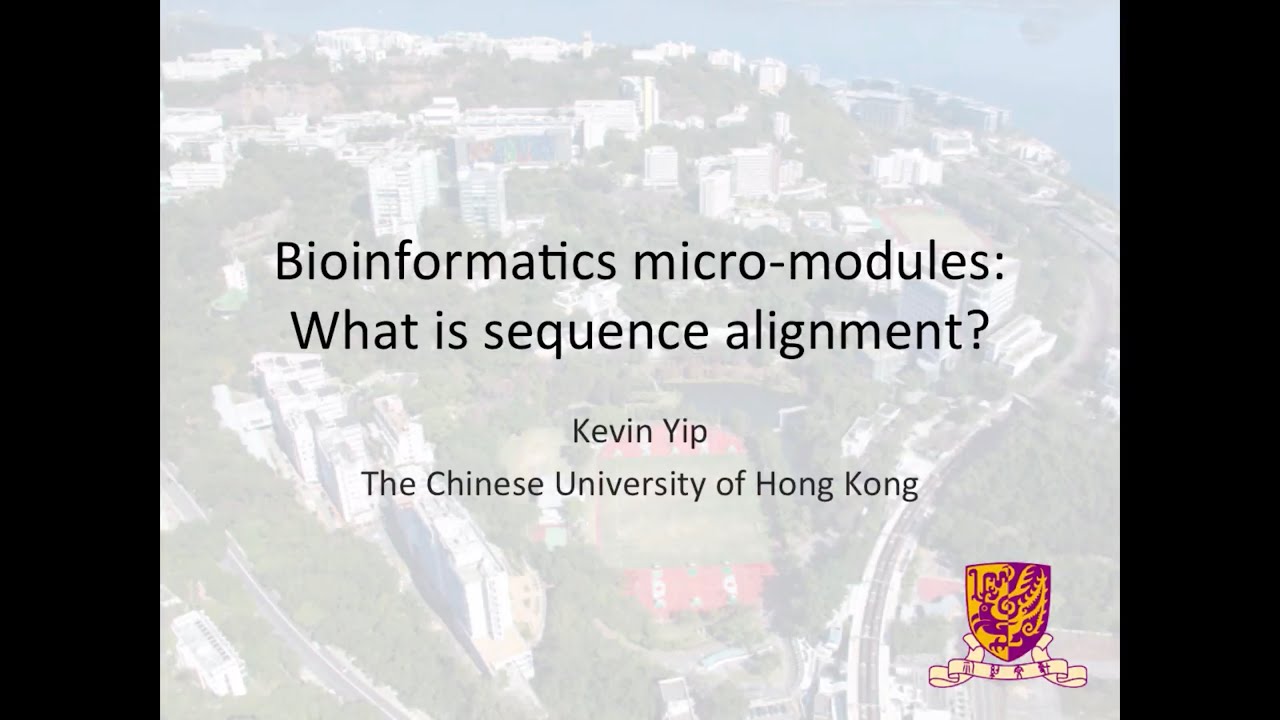 01. What is sequence alignment?