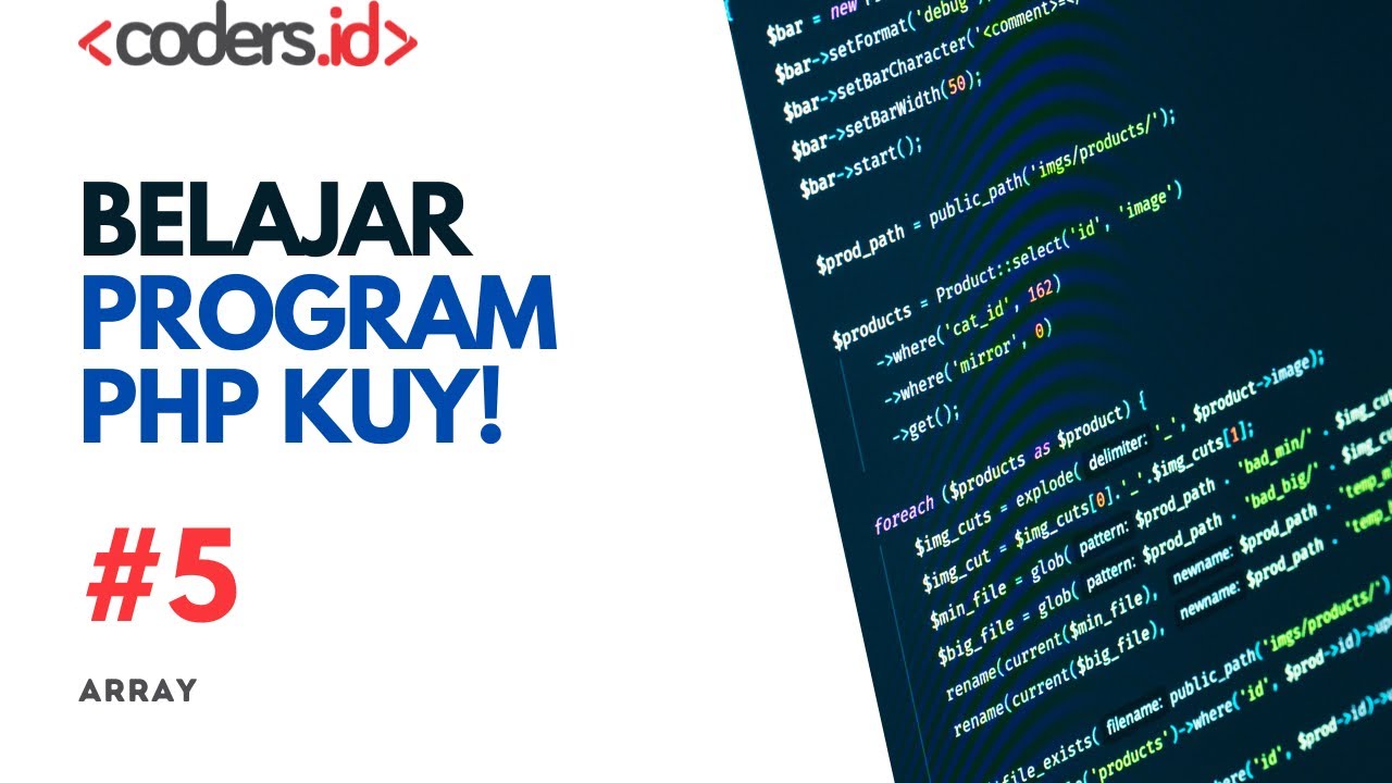 Belajar PHP Dasar | 5.Array PHP