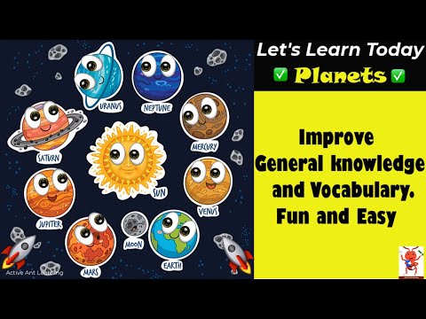 Learn about Planets | Solar system | Planet Fun | Facts about Planets | 8 Planets