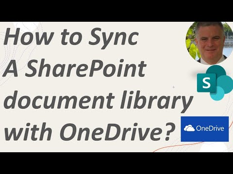 How to Sync a SharePoint document library with OneDrive?