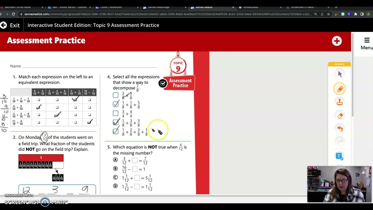 Topic 9 Assessment Practice-Part 1