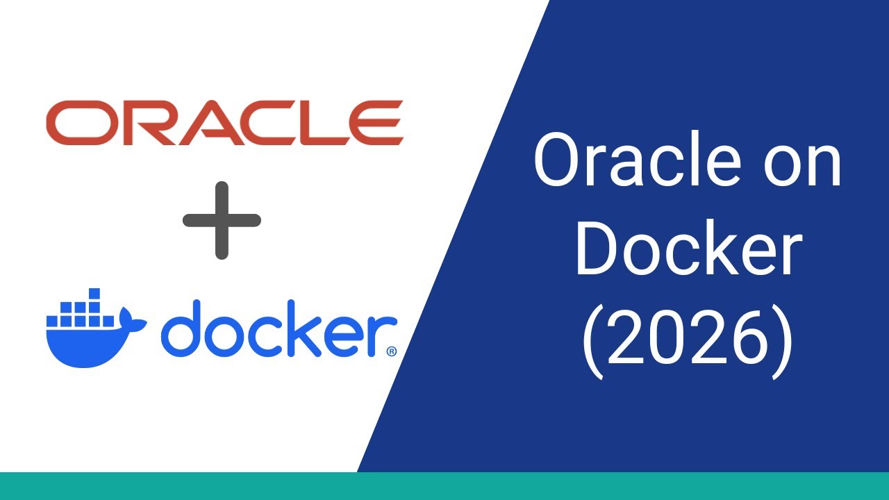 Run Oracle DB on Windows with Docker (2026)