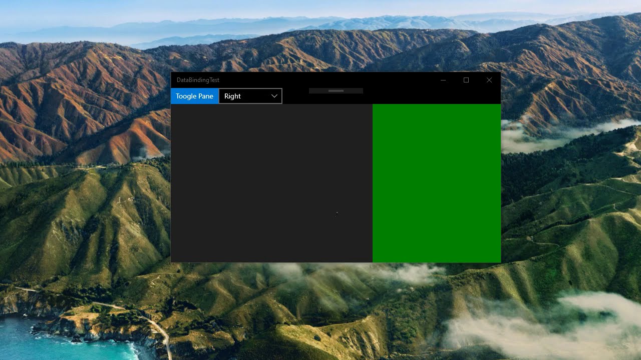 UWP SplitView animation bug