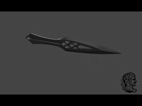 STL file Throwing Knife 3d Model 🔪 ・3D print object to download・Cults