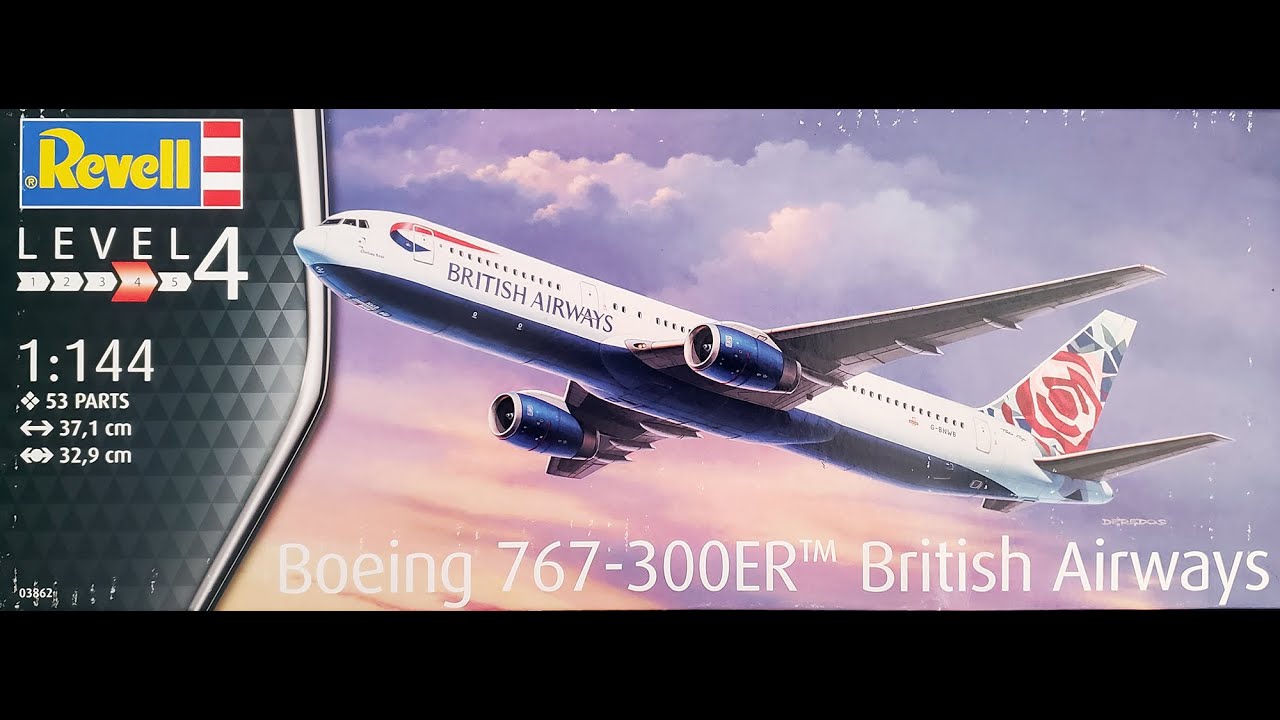 1/144 Revell 767-300ER Review/Preview - Airliners and Civil Aircraft ...