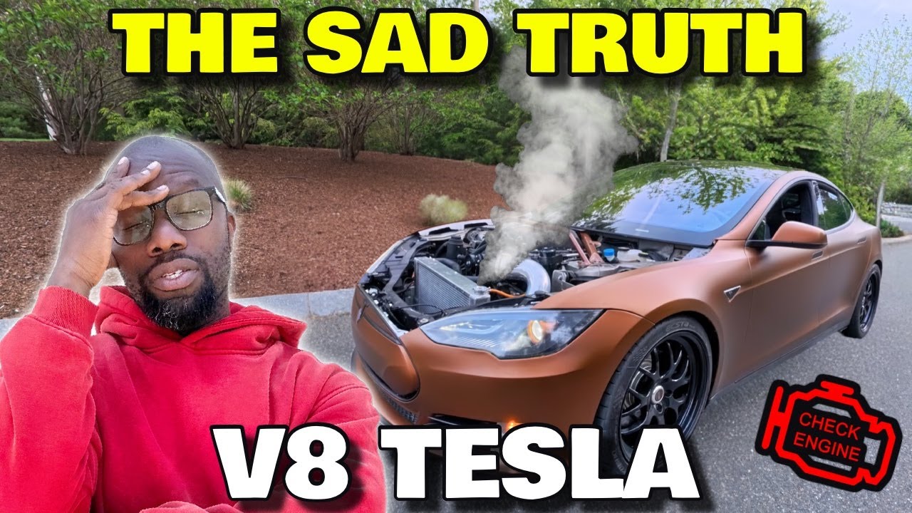 The Man Who Built the V8 Tesla Is Reunited With It Five Years Later ...