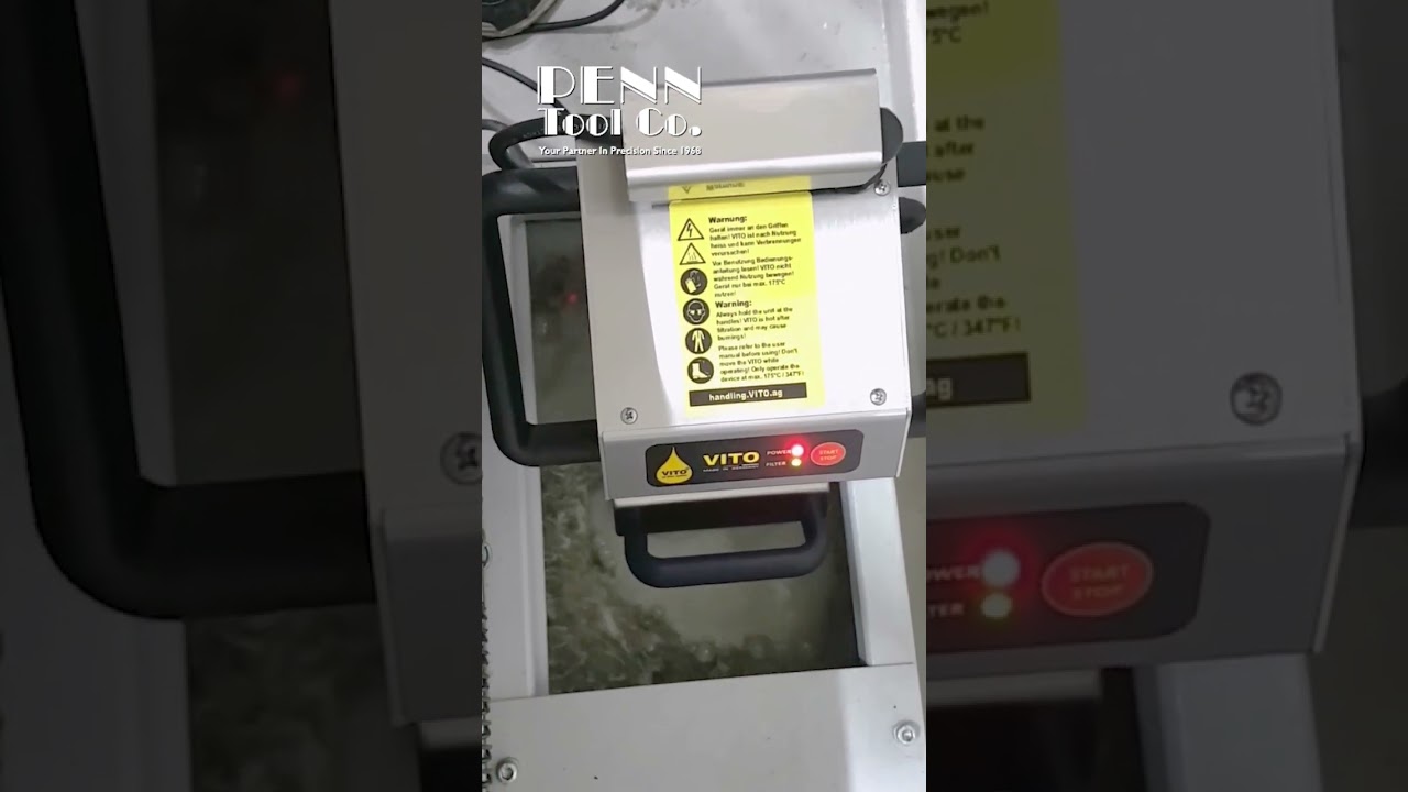 This makes coolant go from dirty to clean!