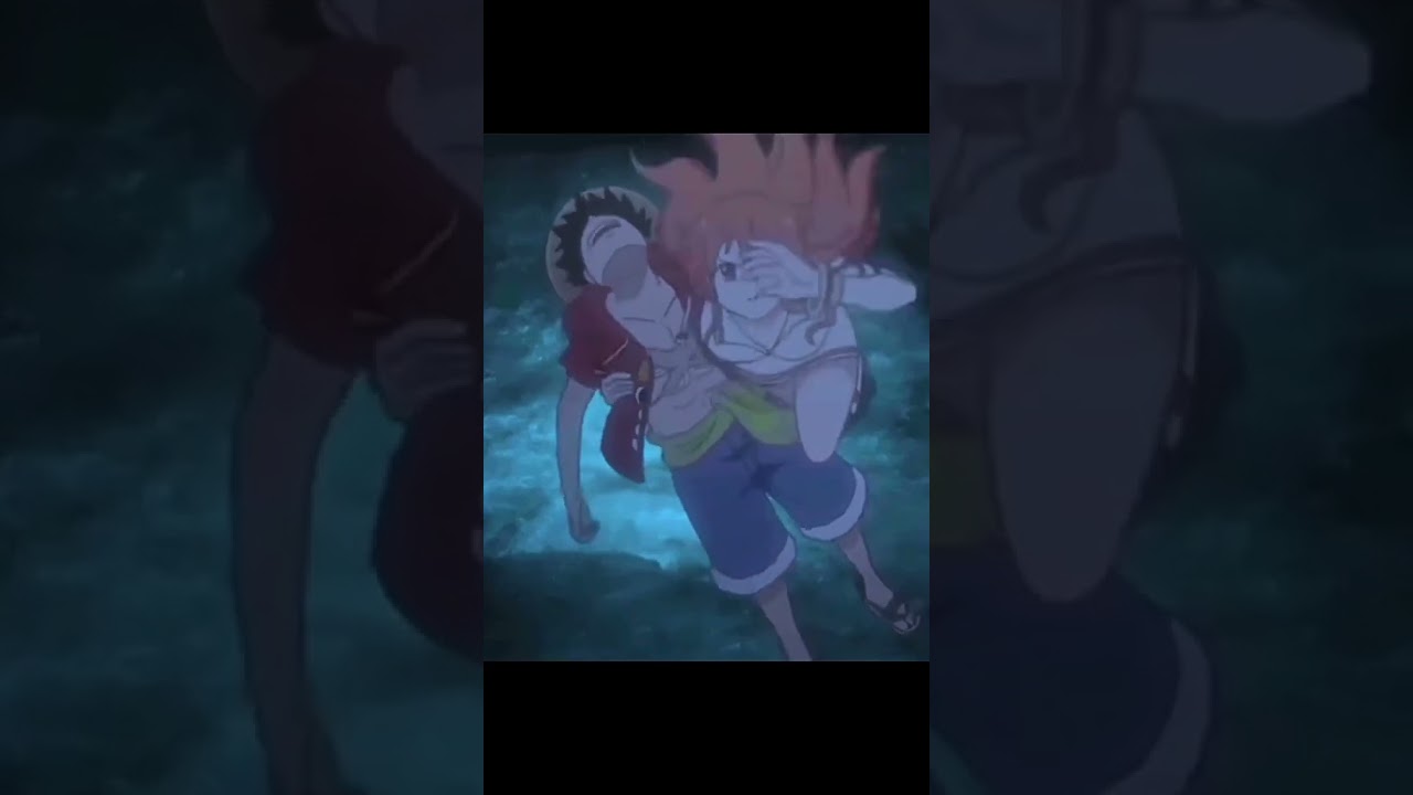 Nami Save luffy from drowning 🌊#onepiece #luffyxnami #nami #luffy #animeedit #anime