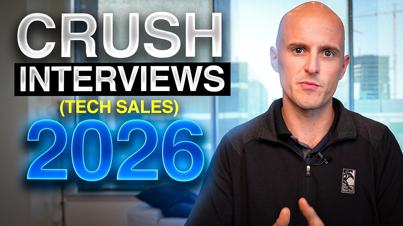 2026 Tech Sales Interview Guide (Expert Level)