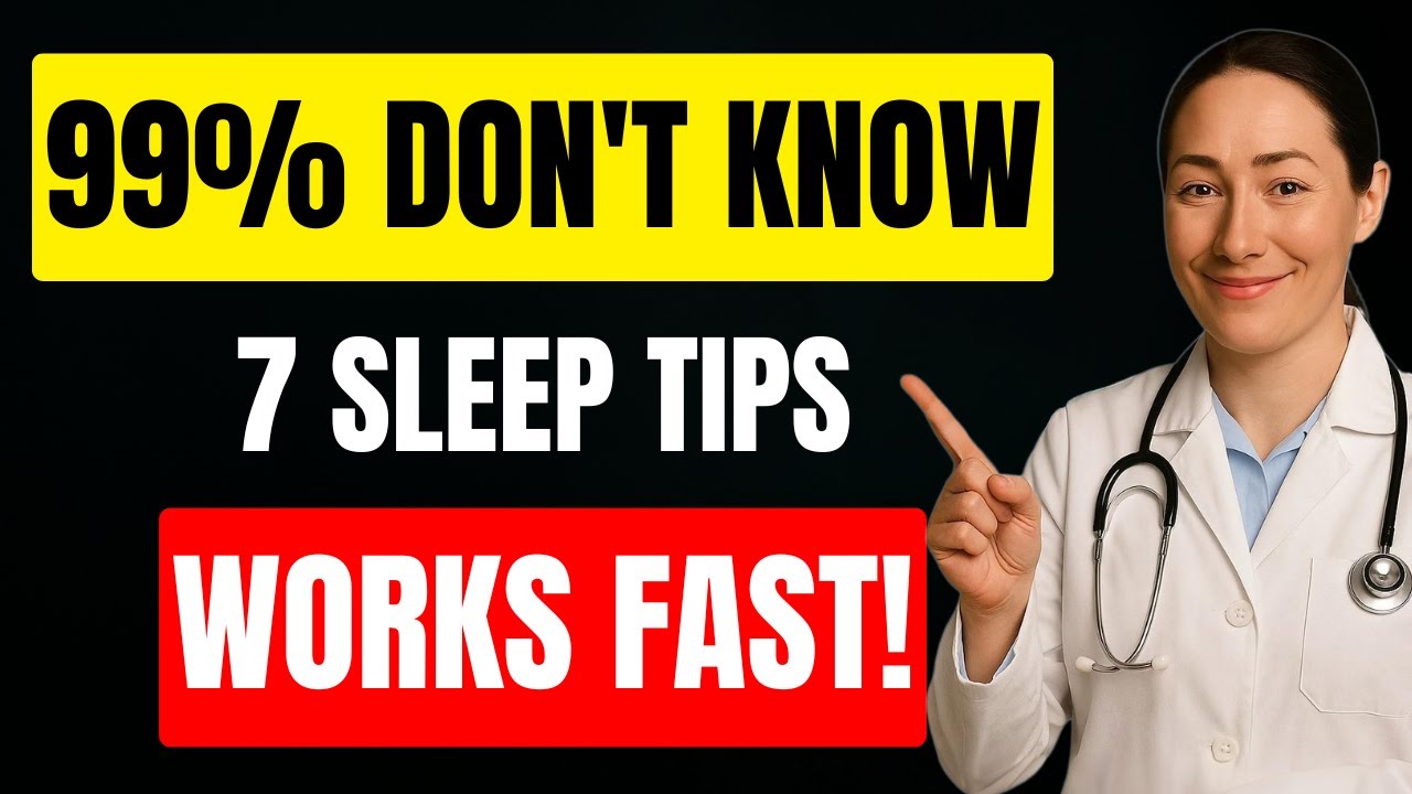 Seniors: 7 Sleep Tips NOBODY Tells You (EASY To Do TONIGHT)