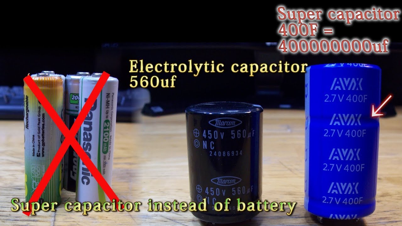Supercapacitor test