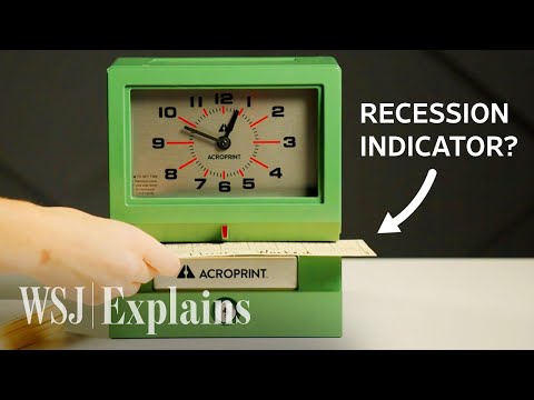 How Working Hours May Be a Recession Indicator | WSJ