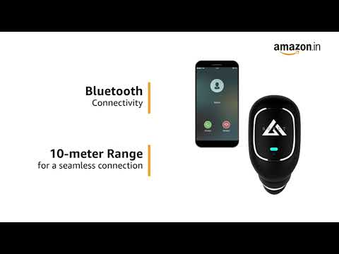 Boult Audio Airbass Monopod Bluetooth Truly Wireless in Ear Earbuds with Mic Black