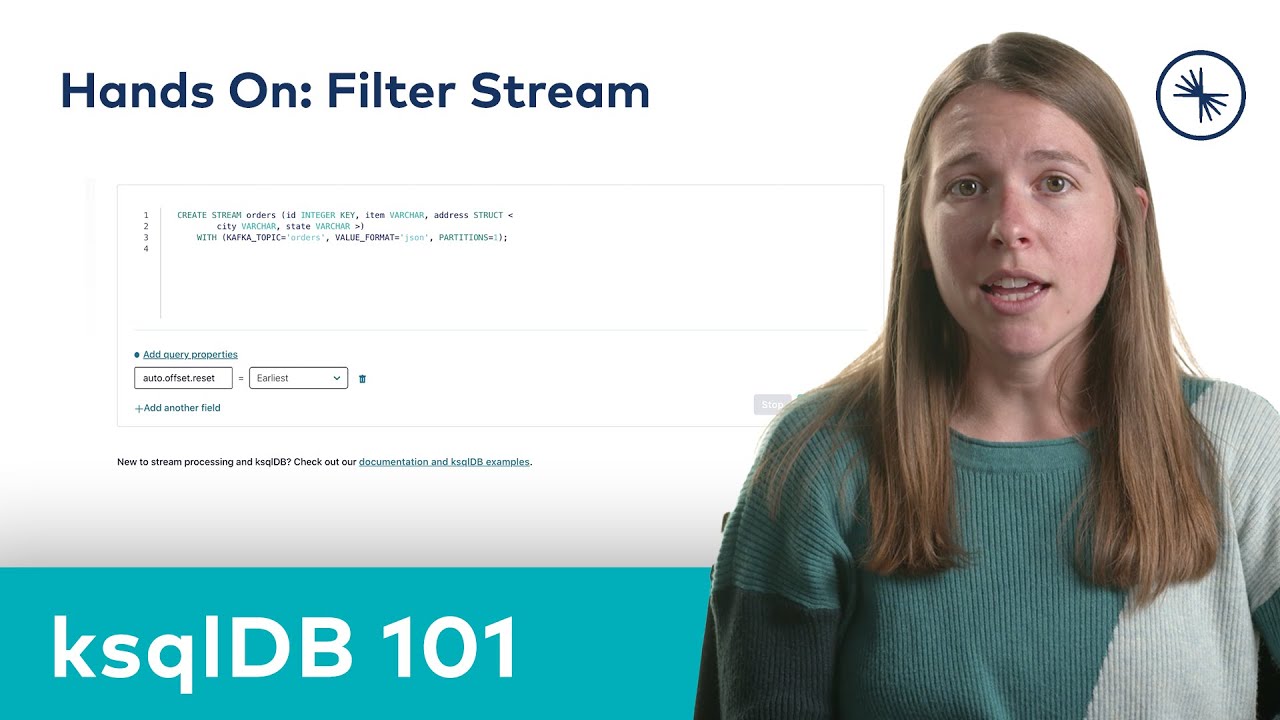 Learn how to filter a stream in ksqlDB on Confluent Cloud