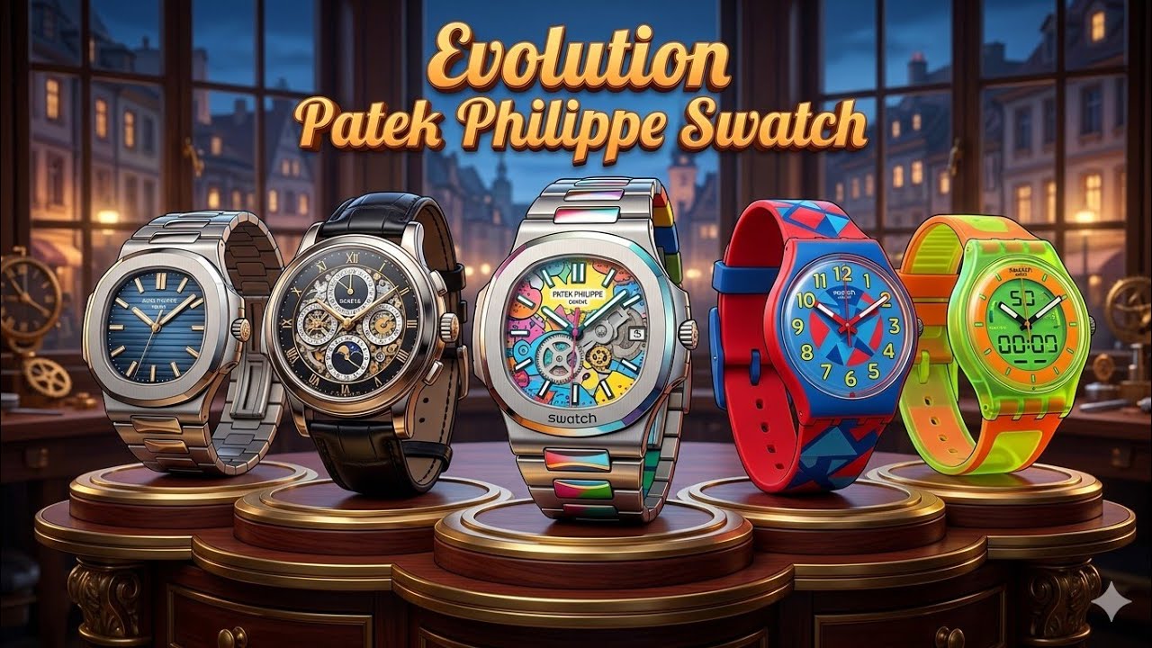 Evolution Patek Philippe Swatch [Cheapest to Most Expensive]