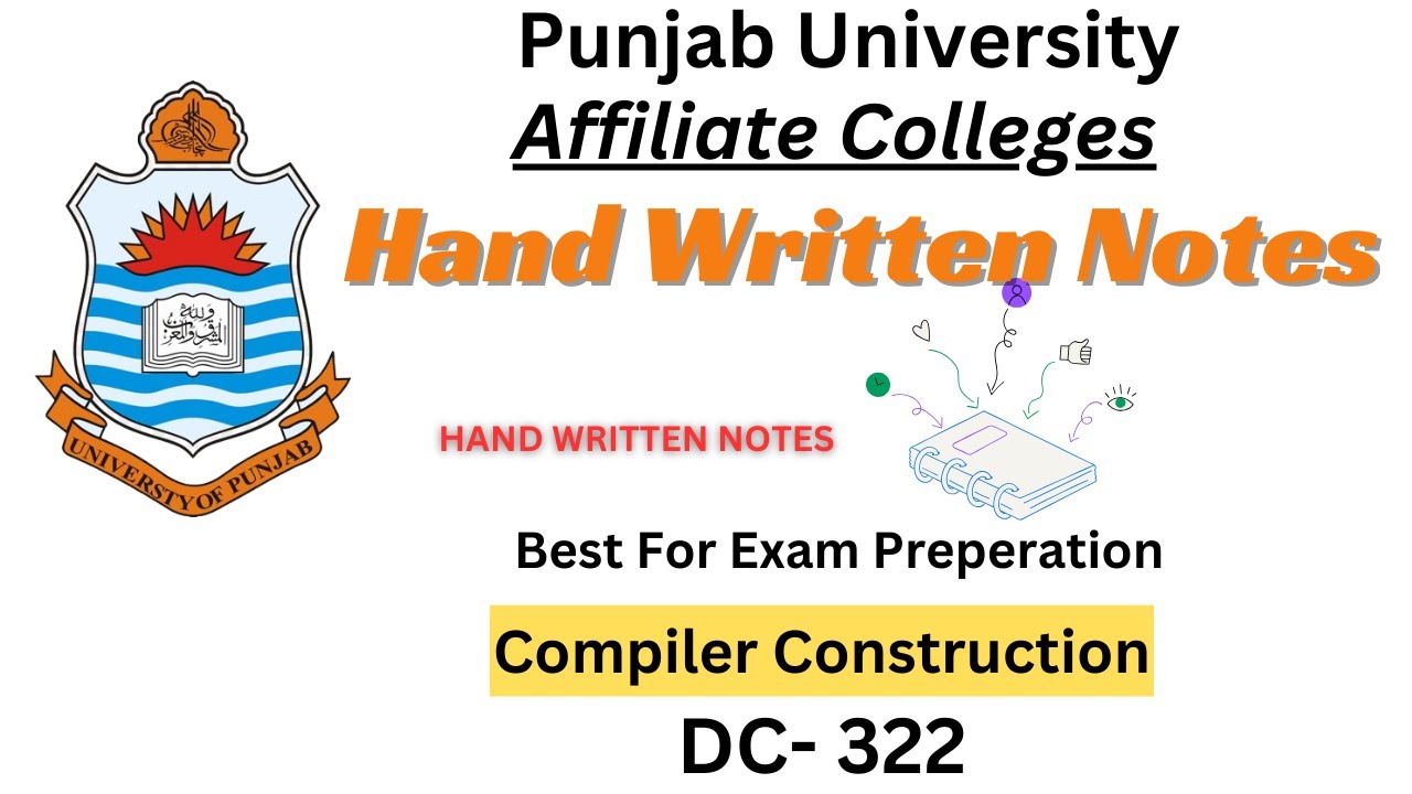 Compiler Construction | DC - 322 | Complete Notes 📚  | BSCS 5th Semester | Download Free PDF