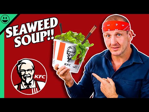 Asia's Bizarre KFC Menu!!! (What were they thinking??)