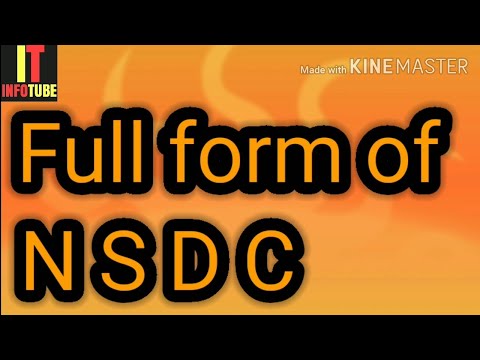 Full form of NSDC | What is NSDC