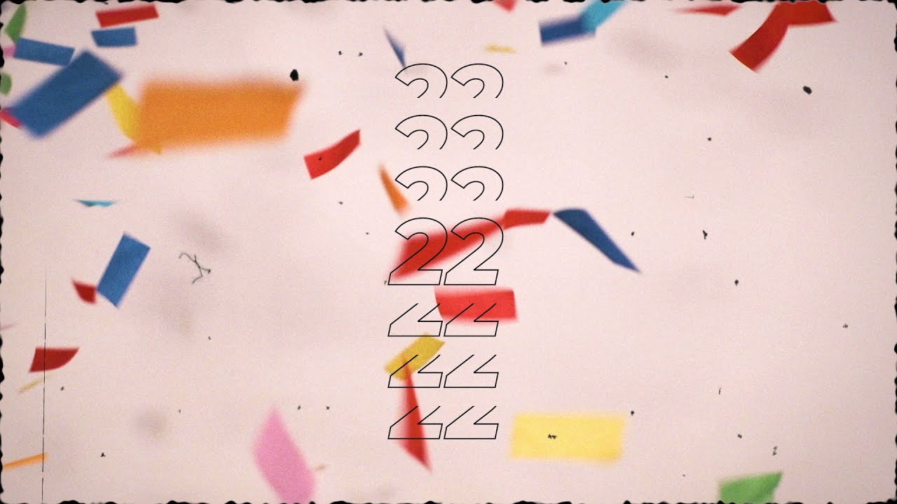 Taylor Swift - 22 (Taylor's Version) (Lyric Video)