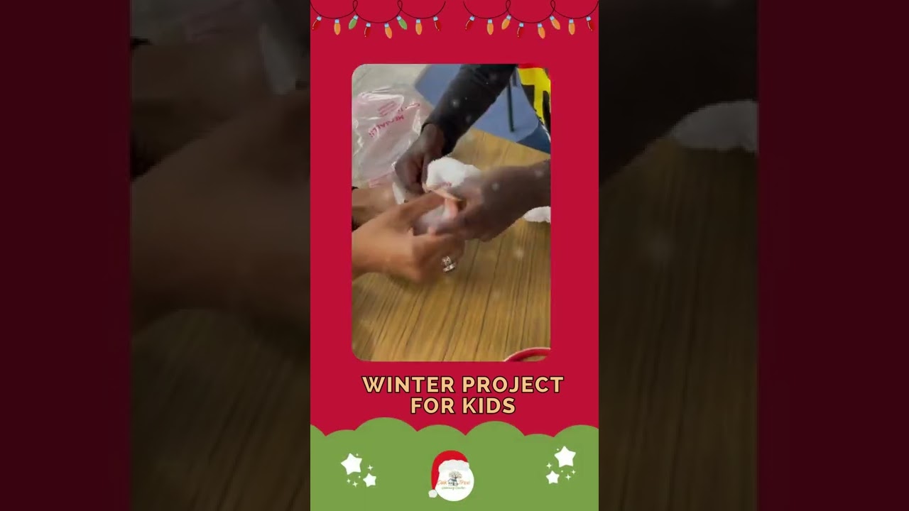 How to make a snowman | Christmas craft | Preschool activity | Practice Creativity | Counting