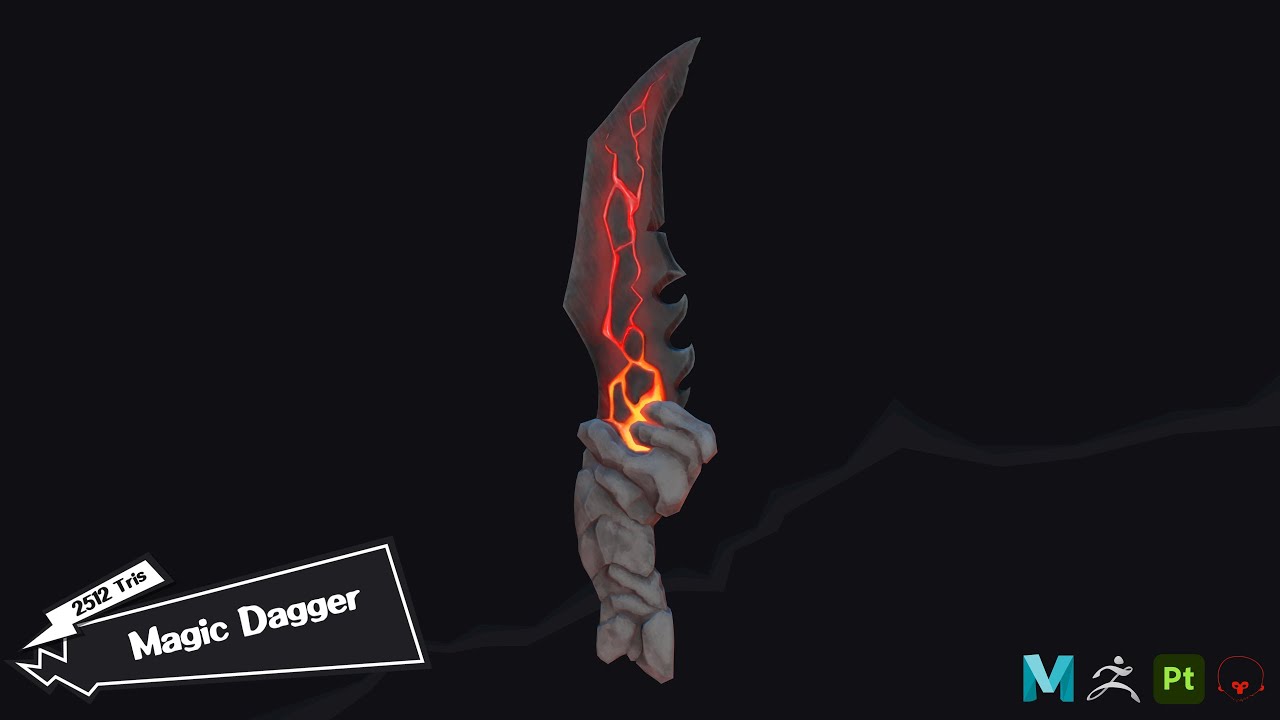 Magic Dagger Turntable | Art Test