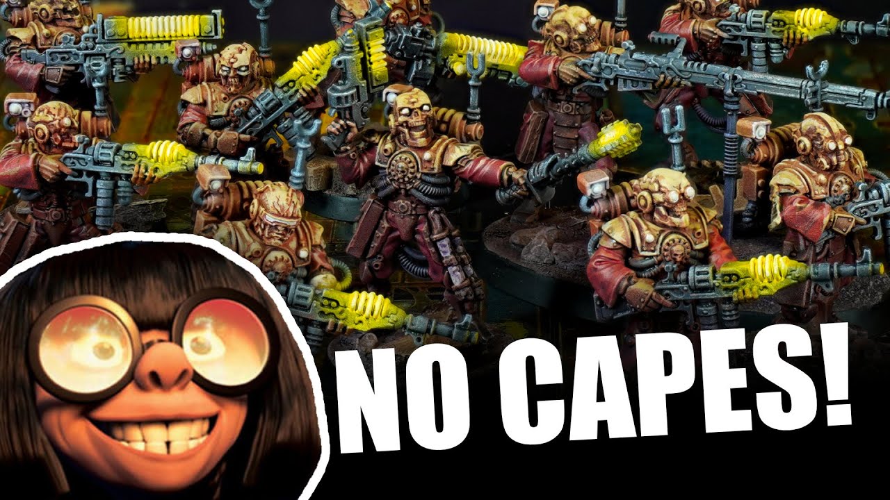 A simple, awesome & EASY way to kitbash and paint your Ad-Mech army