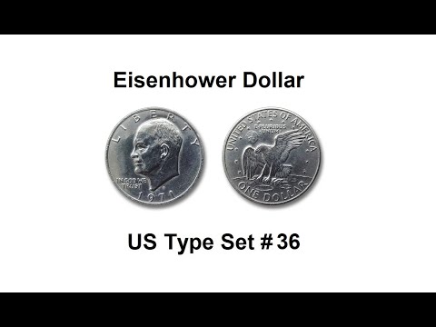 US Type Set #36 - Eisenhower Dollar