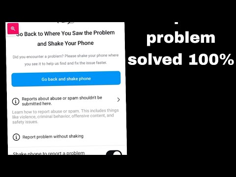 Instagram Report a Problem Not Working | Snake Phone to Report Problem | Instagram Report a Problem