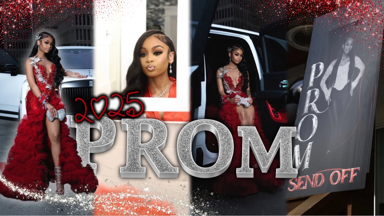 PROM VLOG 2k25 | I SPENT 12k GRWM + nails, hair, makeup, photoshoot, send off || Ra’Mariah Alexia