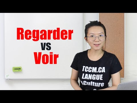 [同义词辨析] 2.regarder vs voir