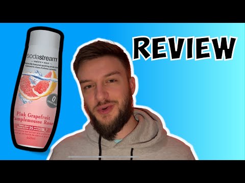 Sodastream Pink Grapefruit Diet Syrup review