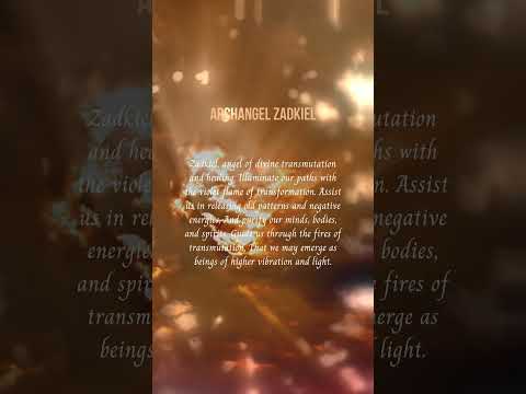 Invocation to Archangel Zadkiel