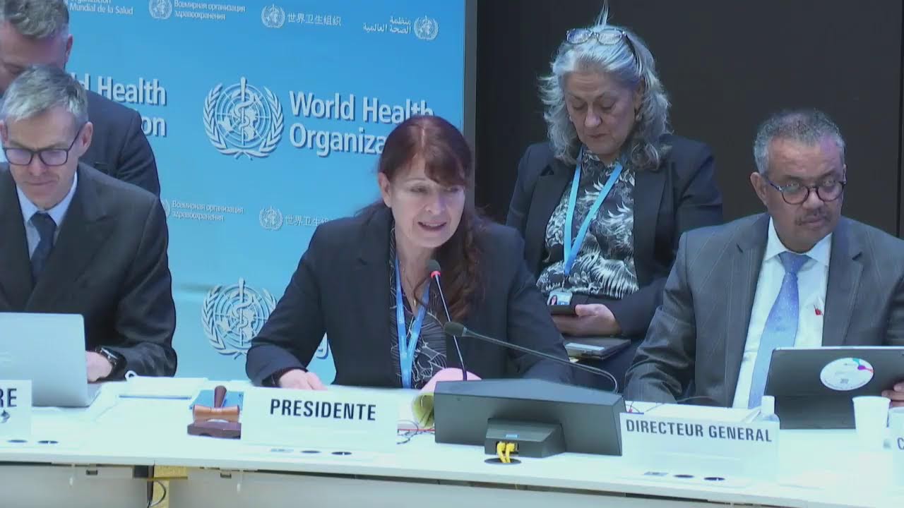 LIVE Opening of 152nd WHO Executive Board meeting