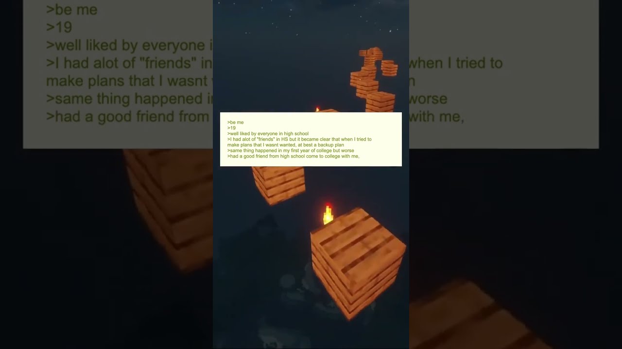 Anon is all alone #4chan #greentexts #shorts