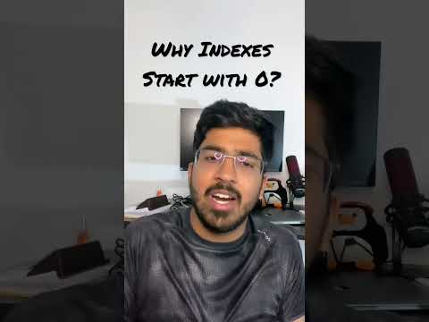 Why Array Indexes Start with 0?