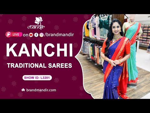Kanchi Traditional Sarees Collection | WhatsApp Number 733 733 7000 | Brand Mandir Sarees LIVE