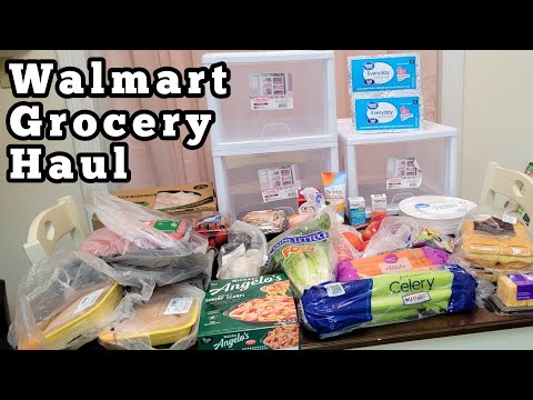 Walmart Grocery Haul + Prepper Pantry Storage Containers + Chicken for Canning