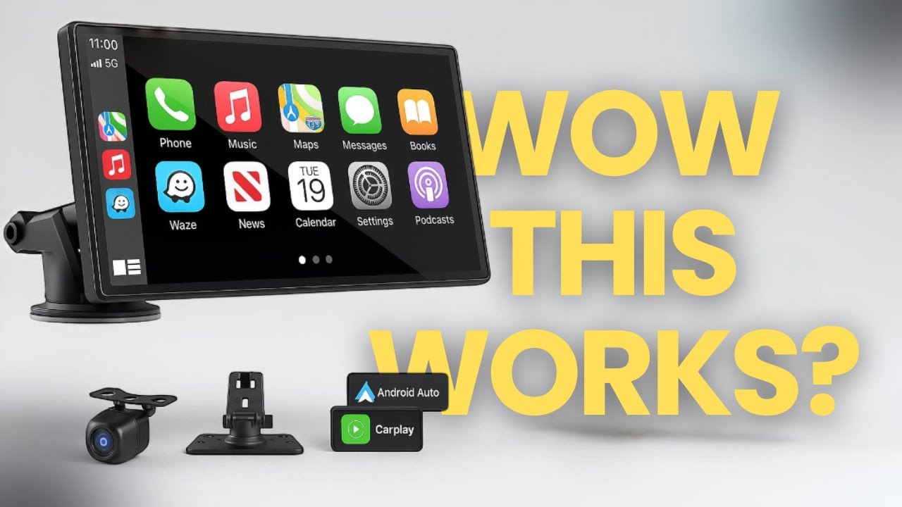 Yongeid Wireless CarPlay & Android Auto Display – Full Review (2025)
