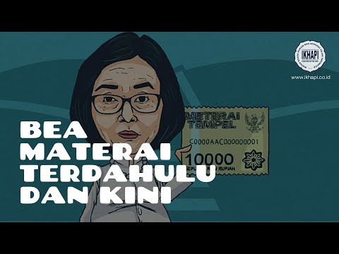 BEA MATERAI UNTUK APA?