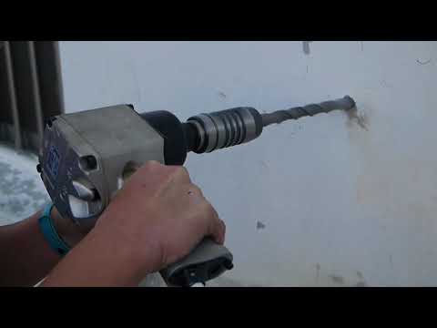GP-19DH Rotary Air Impact Drill (SDS-plus,3500-6500rpm) - using 18 mm drill bit