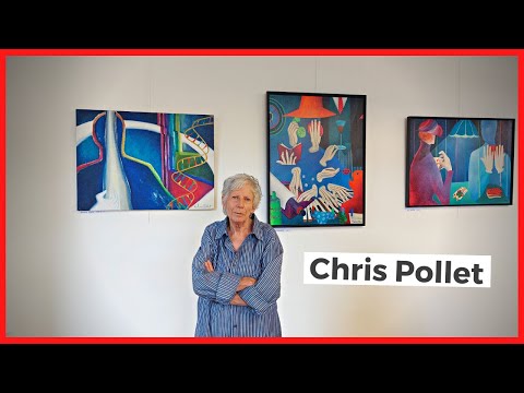 Chris Pollet or how to express yourself with oil paint