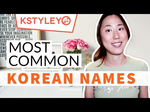 Learn Most Common Korean Names!