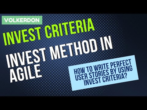 INVEST criteria in Agile