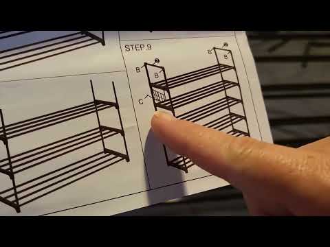 Hsscblet 5 Tiers Metal Shoe Rack Review, Fast & Easy to Assemble