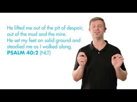 K-LOVE's Encouraging Word: Psalm 40:2