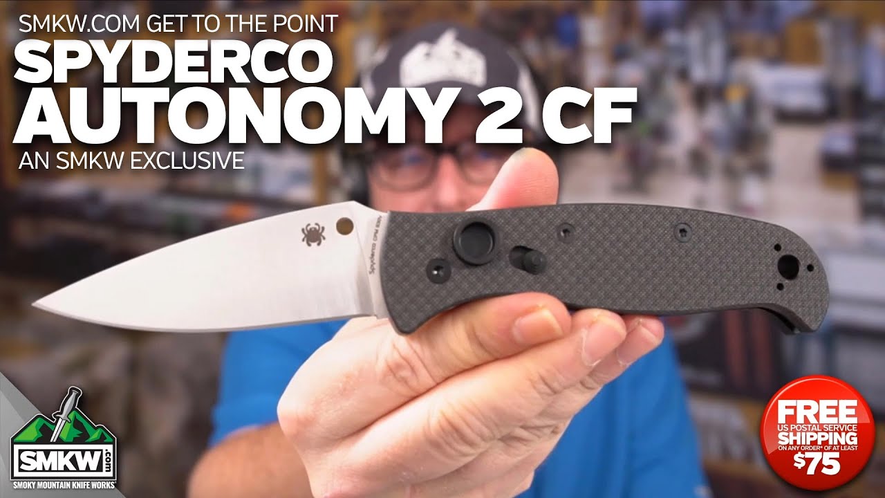 SMKW Get to the Point: Spyderco Autonomy 2 Carbon Fiber